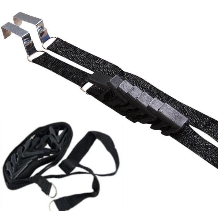 Brand New Adjustable Behind Door Straps Hanger Hat Bag Clothes Rack $4 ...