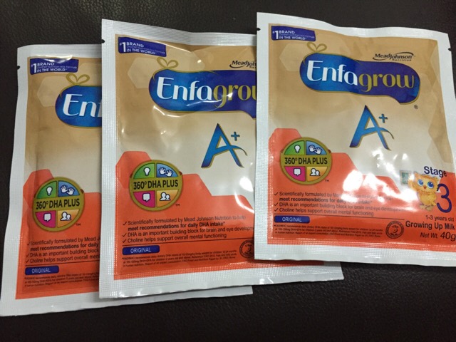 WTG: Enfagrow Stage 3 and Friso Gold Stage 3 milk sachets ...