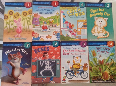 WTS Scholastic Readers, Step Into Reading & All Aboard Science Readers ...